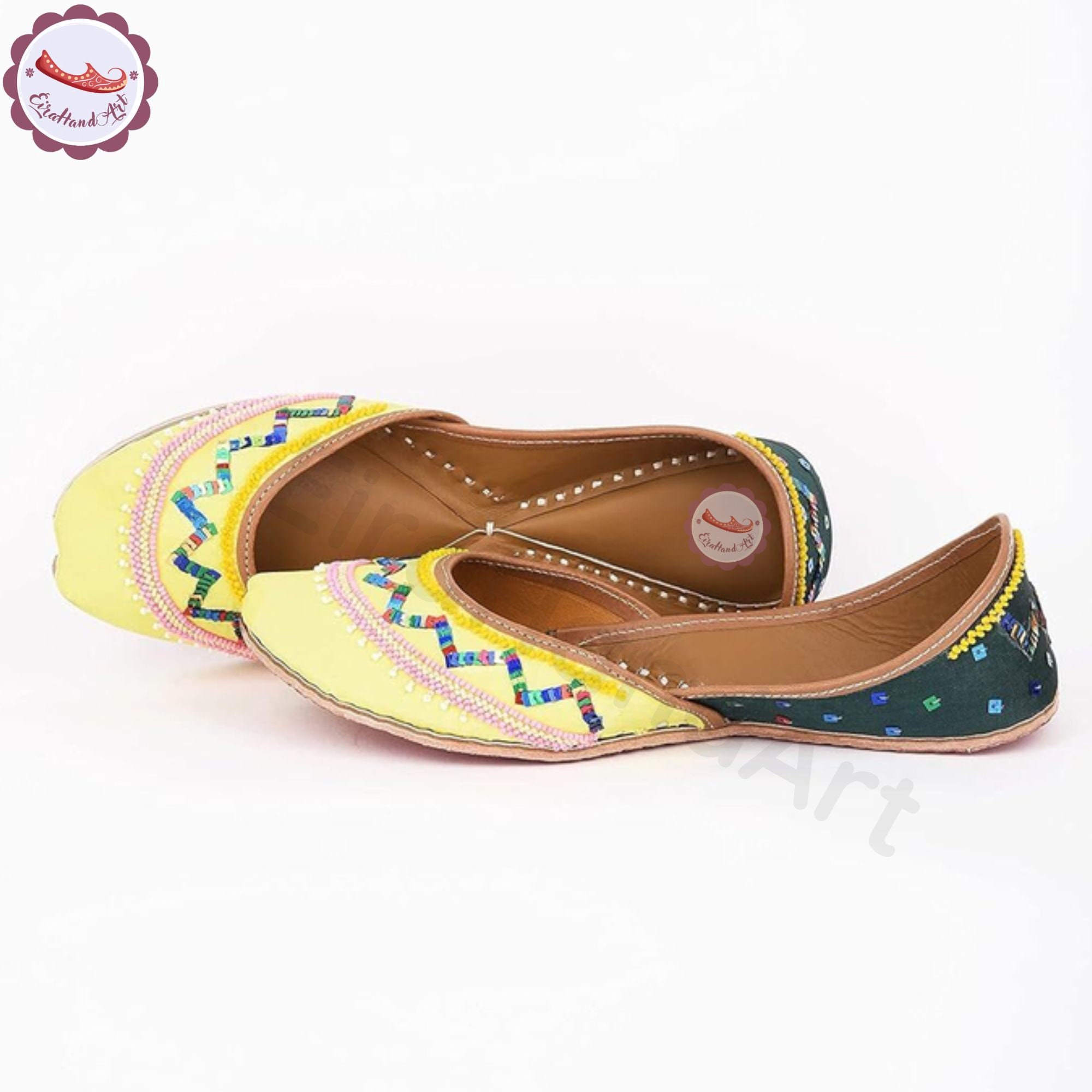 Punjabi Ethinic Jutti & Wedding Shoe for Women Fashion Indian Jutti ...