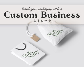 Branding Custom Business Logo Stamp Large Custom Brand Stamp XXL ...