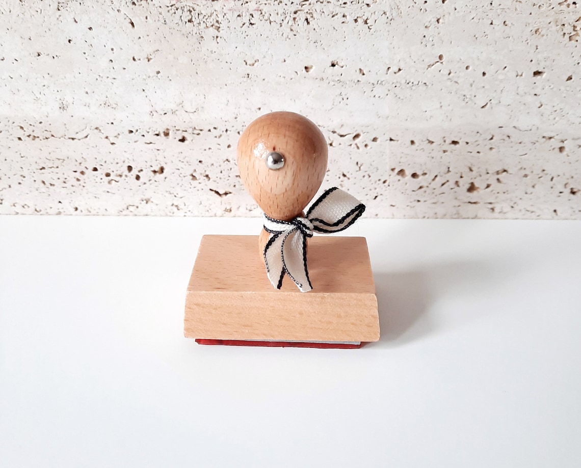 Custom Book Stamp Personalized Library Gift Stamp Book Lover Gift Box ...