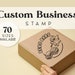 Branding Custom Business Logo Stamp Large Custom Brand Stamp XXL ...