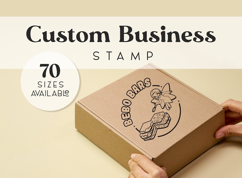 Branding Custom Business Logo Stamp Large Custom Brand Stamp XXL ...