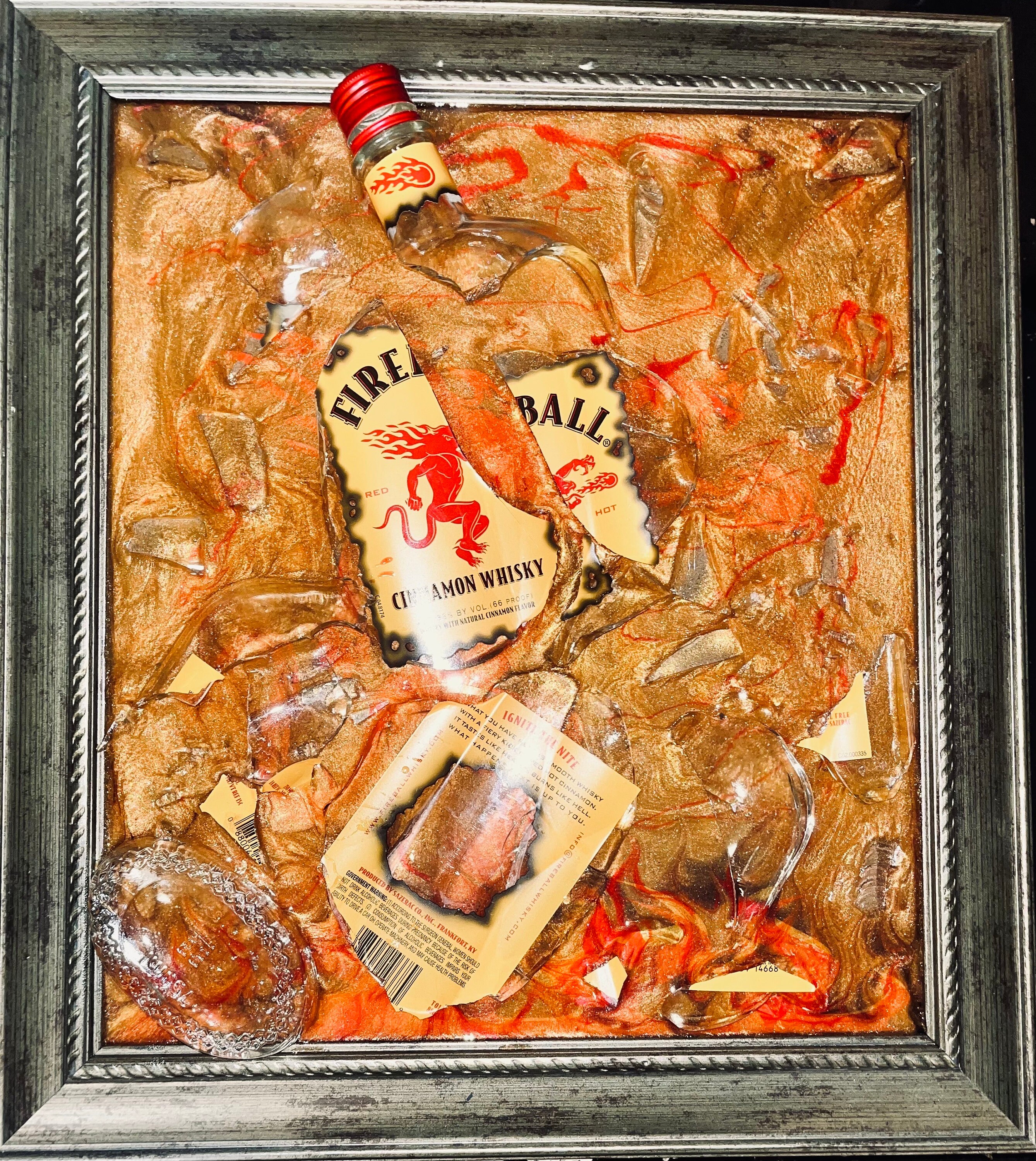 Fireball Whiskey Handle
