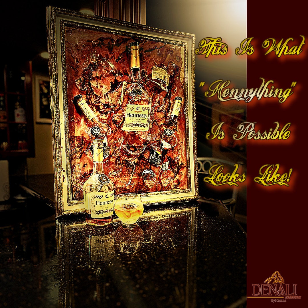 Shattering the Pinnacle of Luxury Hennessy Bar Decor hennything is Possible for A Boss Exclusive ...