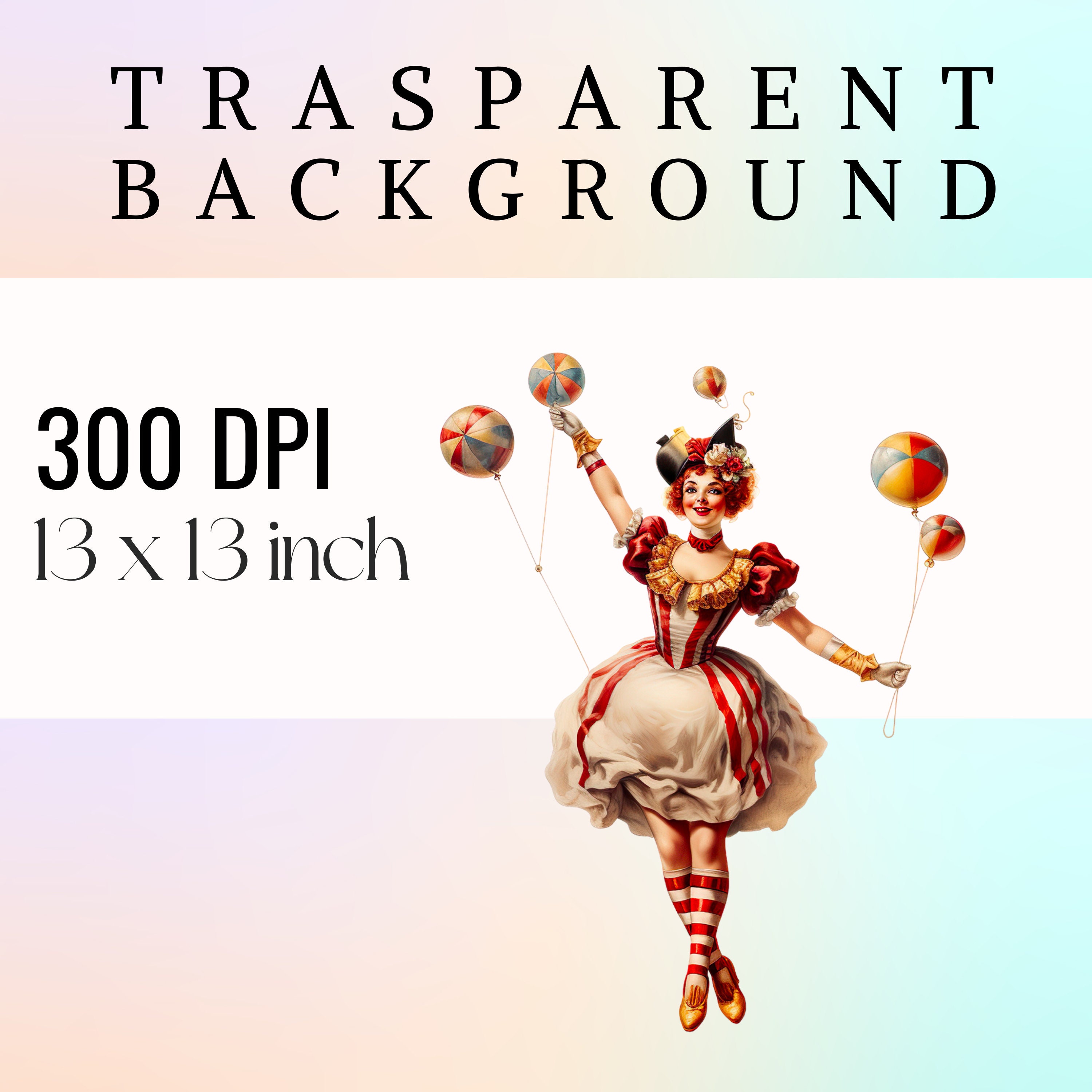 Whimsy Circus Clip Art, Watercolor Frolicsome Tent Illustration PNG ...