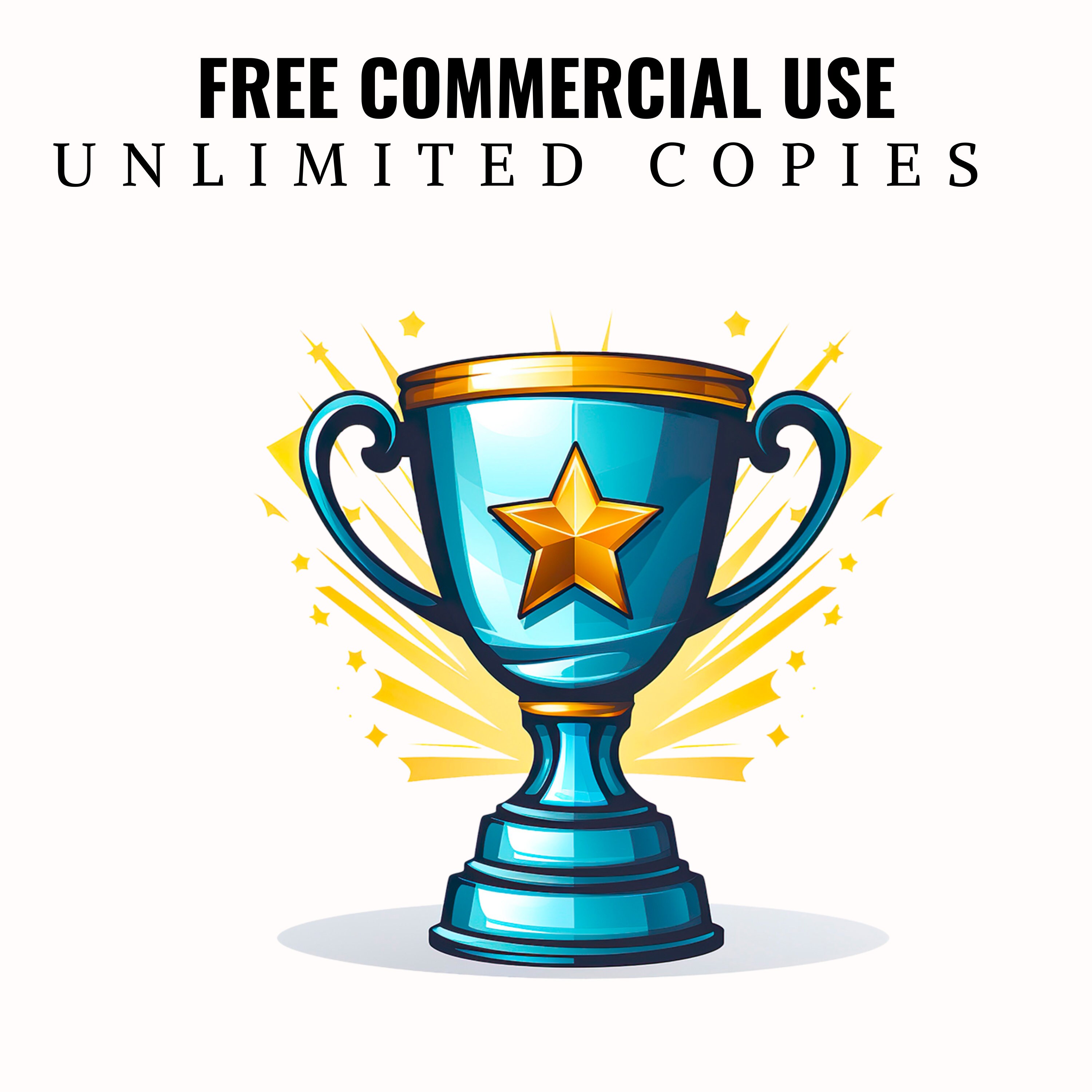 Winner Cups and Medals Clip Art, Watercolor Winner Trophies ...