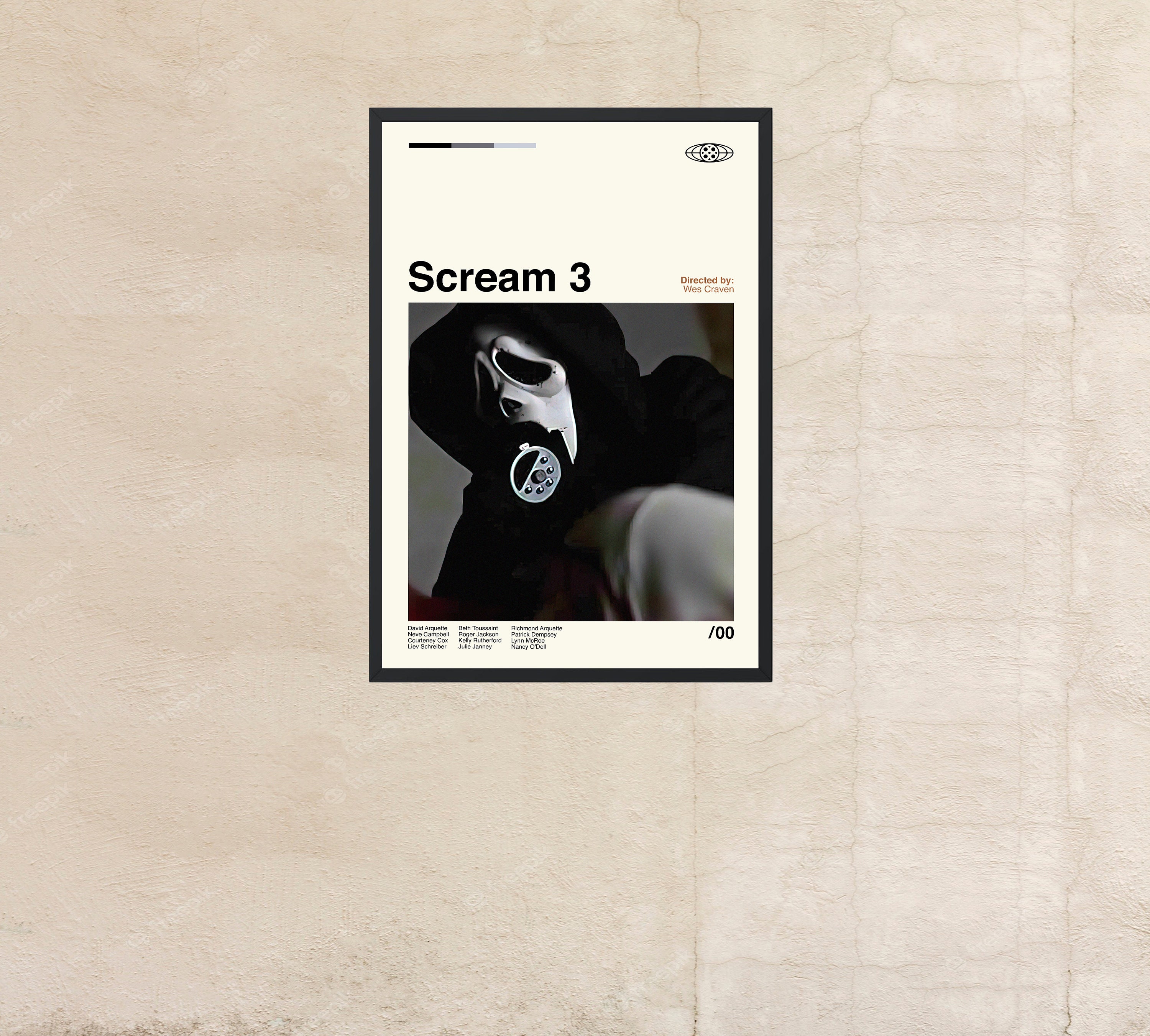 Scream Poster, Scream Movie Poster, Scream Art, Horror Movie Poster ...