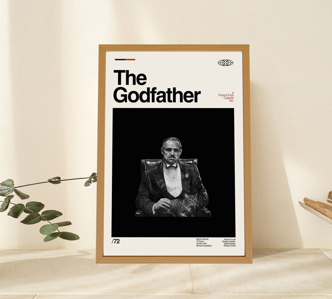 The Godfather Movie the Godfather Movie Poster the Godfather - Etsy