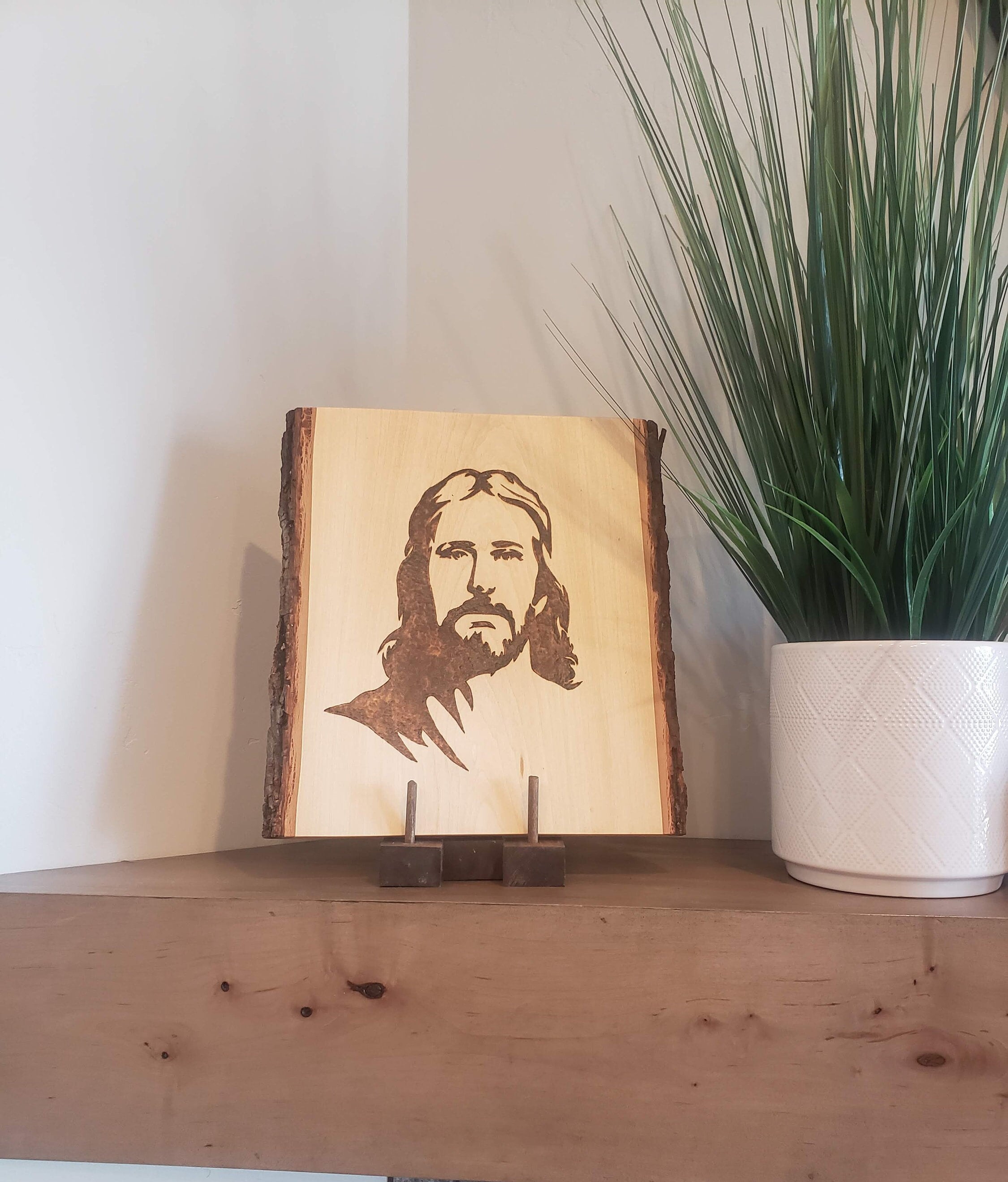 Jesus Christ Wood Burning Artwork , Jesus Christ Art, Jesus Christ ...