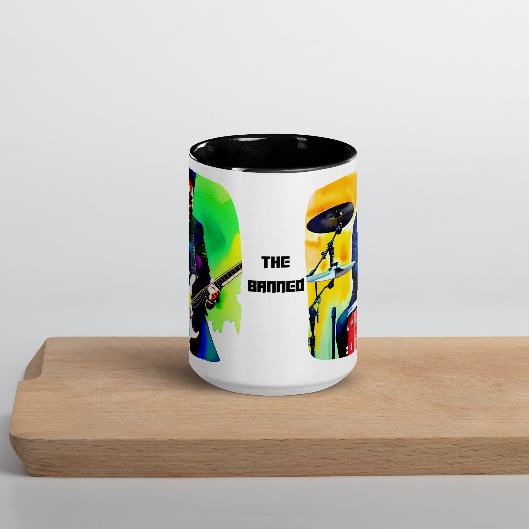 Funny Mug of Kim Jong Un and Vladimir Putin Playing Music Instruments ...