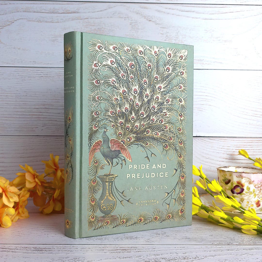 Jane Austen, Pride and Prejudice, CRANFORD COLLECTION Book, Rare Gift ...