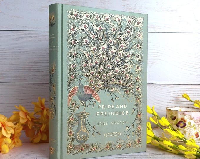 Jane Austen, Pride and Prejudice, CRANFORD COLLECTION Book, Rare Gift ...