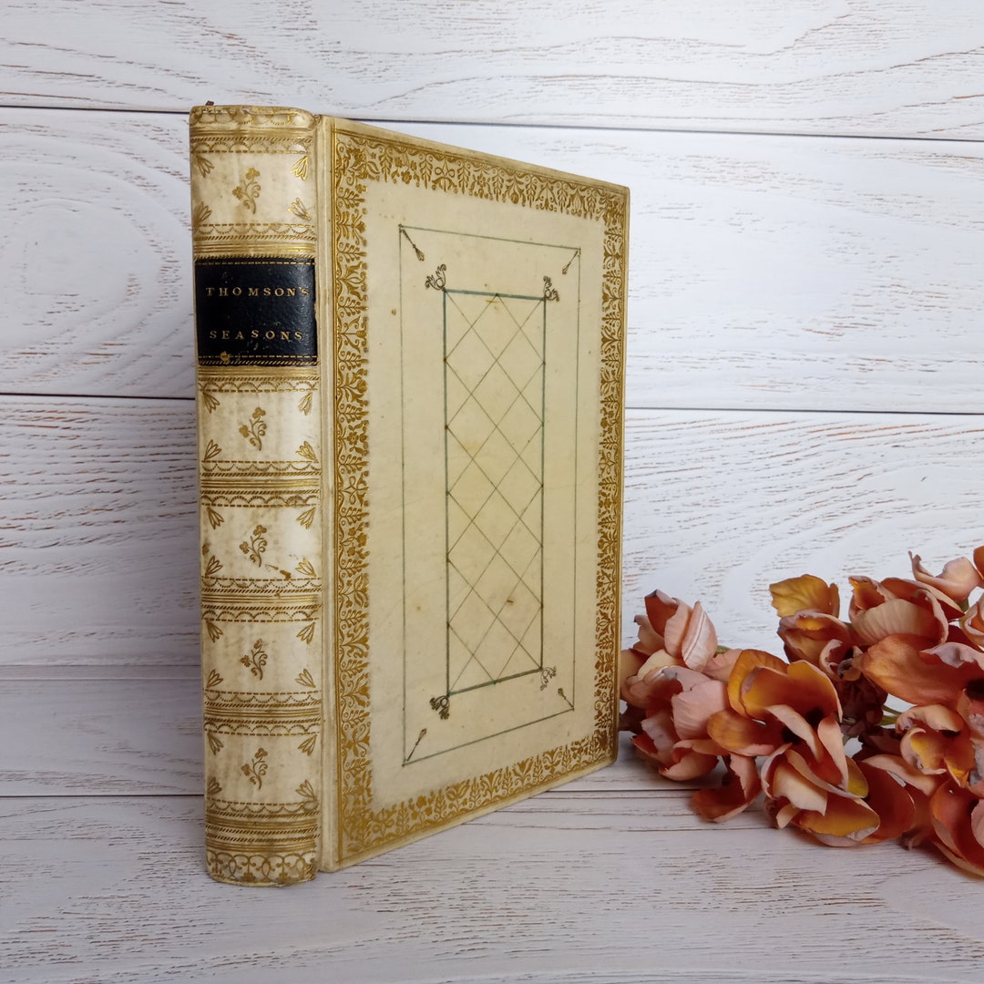 James Thomson, the Seasons, RARE 1811 Antique Poetry Book, Lovely ...