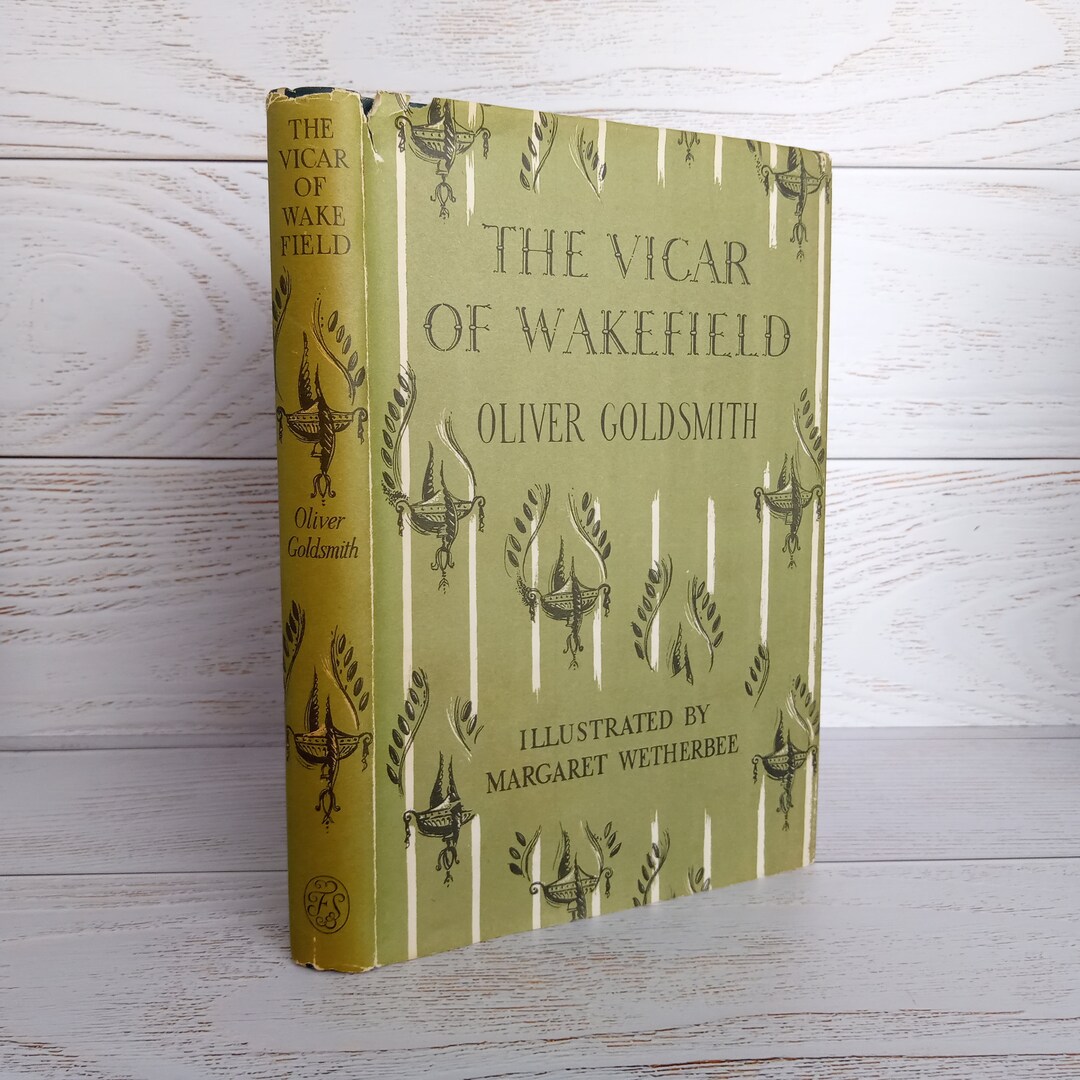 Oliver Goldsmith Vintage 1952 Folio Society Edition the Vicar of ...