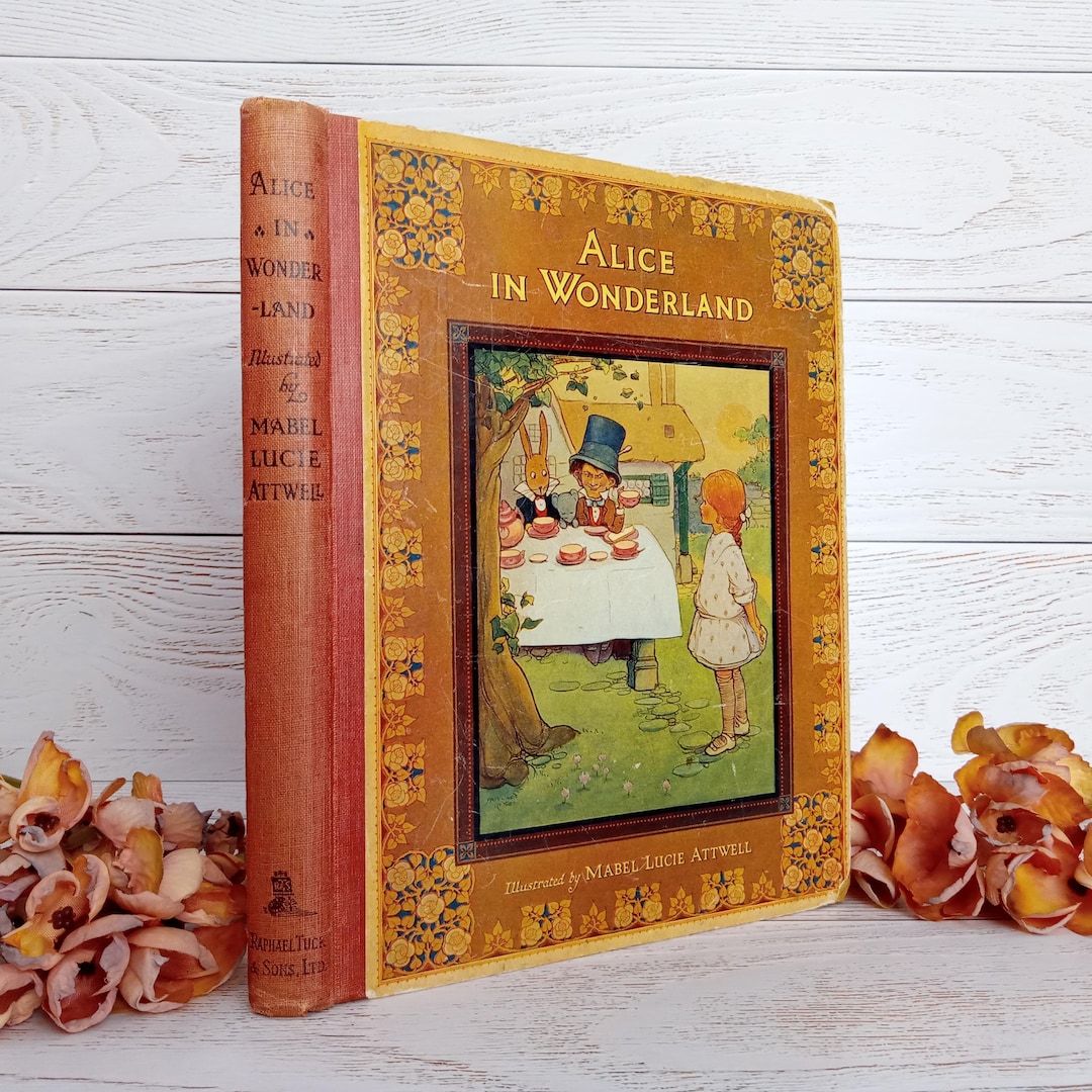 Lewis Carroll, Alice in Wonderland, 1920s Antique Book, Scarce & Lovely ...