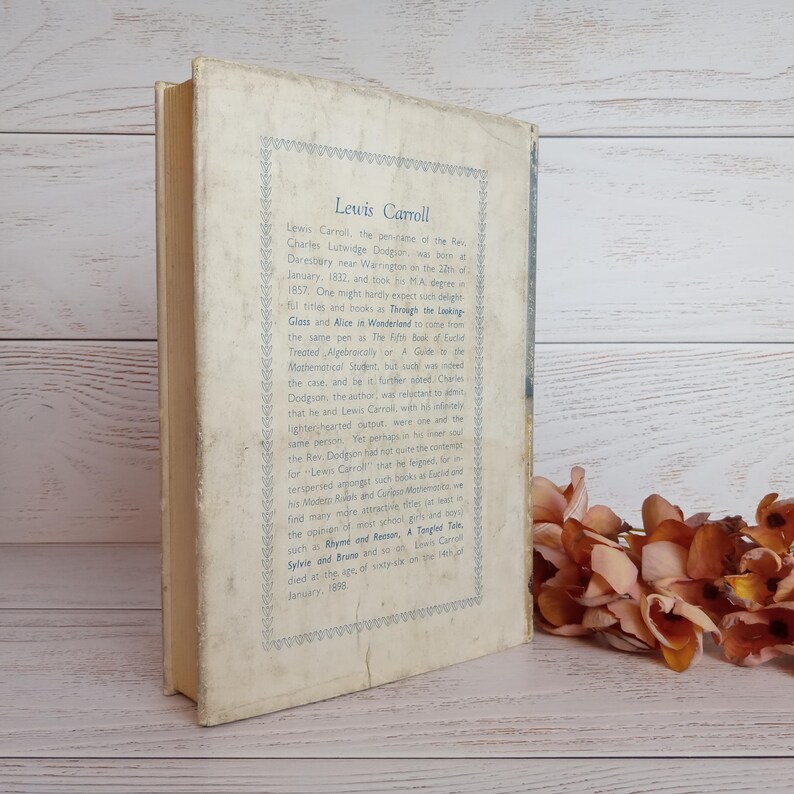 Lewis Carroll, Through the Looking-glass, RARE 1950s Ward Lock Edition ...