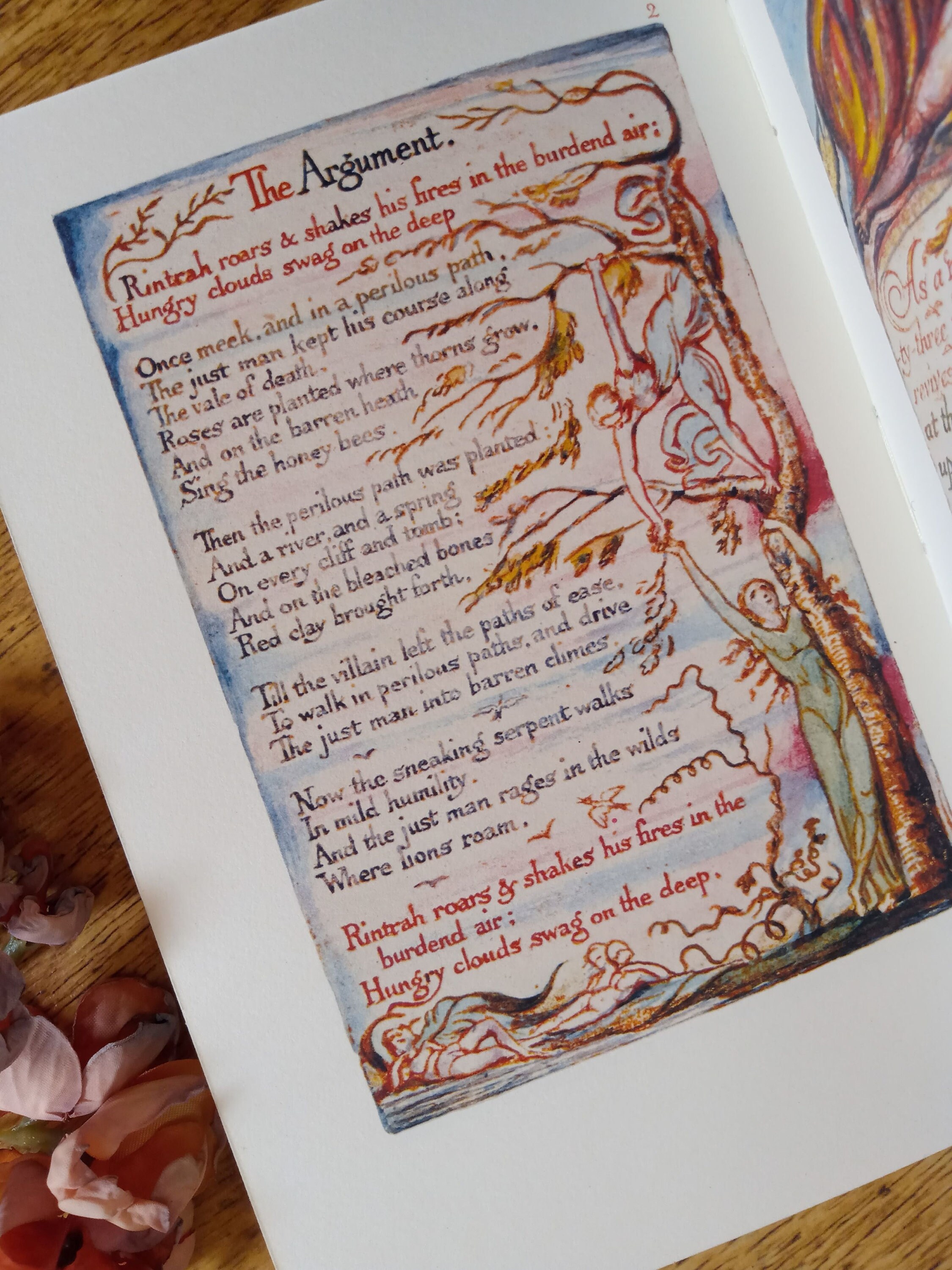 William Blake Marriage of Heaven and Hell STUNNING Illuminated - Etsy