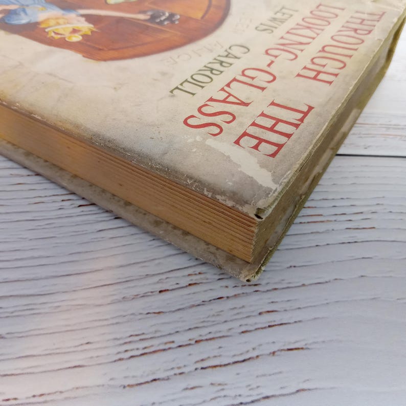 Lewis Carroll, Through the Looking-glass, RARE 1950s Ward Lock Edition ...