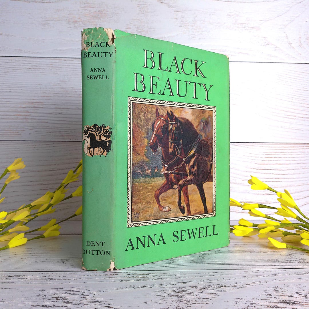 Anna Sewell, Black Beauty, 1954 Dent Edition, Original Vintage ...