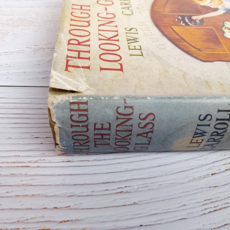 Lewis Carroll, Through the Looking-glass, RARE 1950s Ward Lock Edition ...