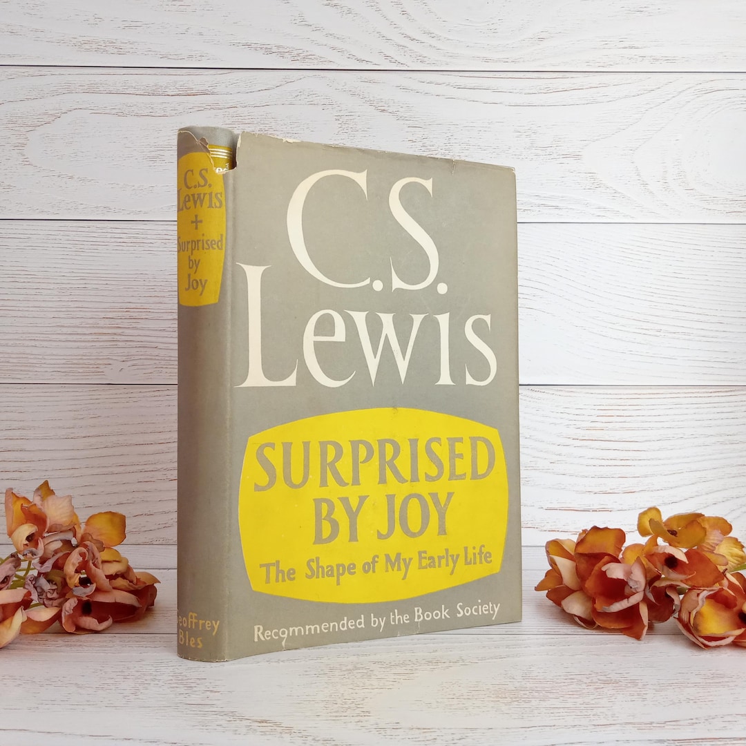 C S Lewis, Surprised by Joy Book, FIRST EDITION, Rare 1955 Hardcover in ...