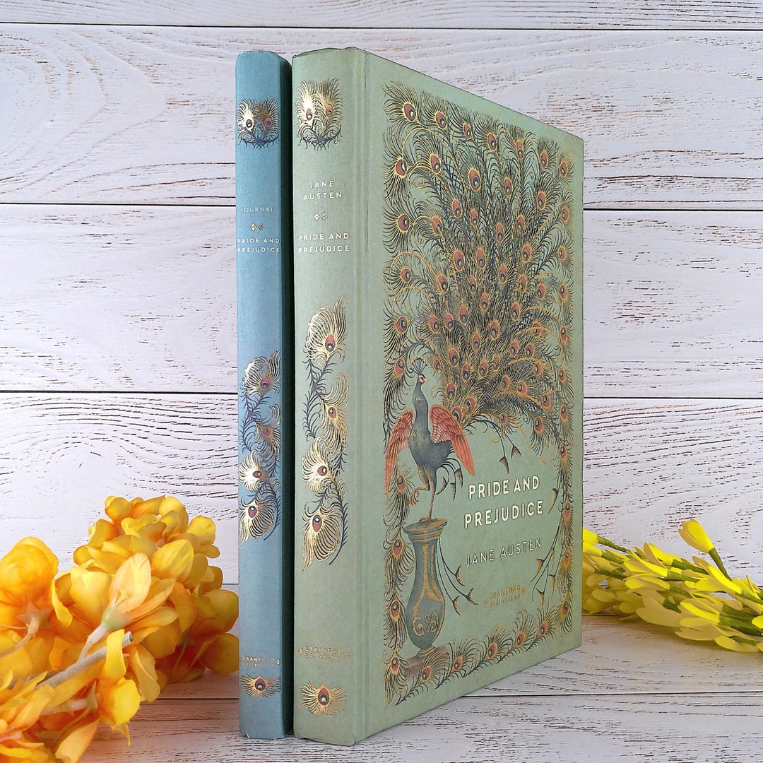Jane Austen Pride and Prejudice Book With Matching Journal, Cranford ...