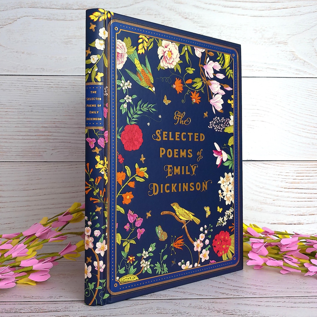 Emily Dickinson, Selected Poems, Deluxe Modern Gift Edition, Floral ...