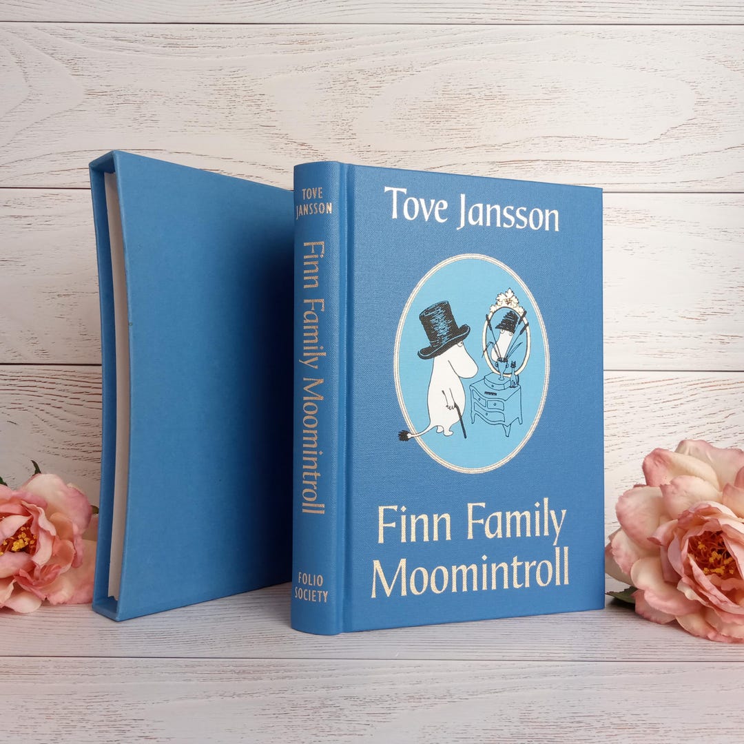 Tove Jansson Book, Finn Family Moomintroll, Illustrated, as New ...