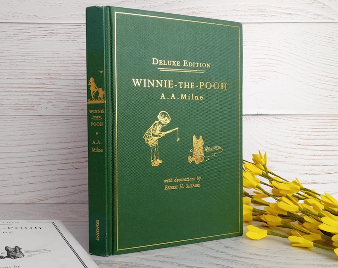 A. A. Milne, Winnie the Pooh, Scarce DELUXE FIRST EDITION, Lovely ...