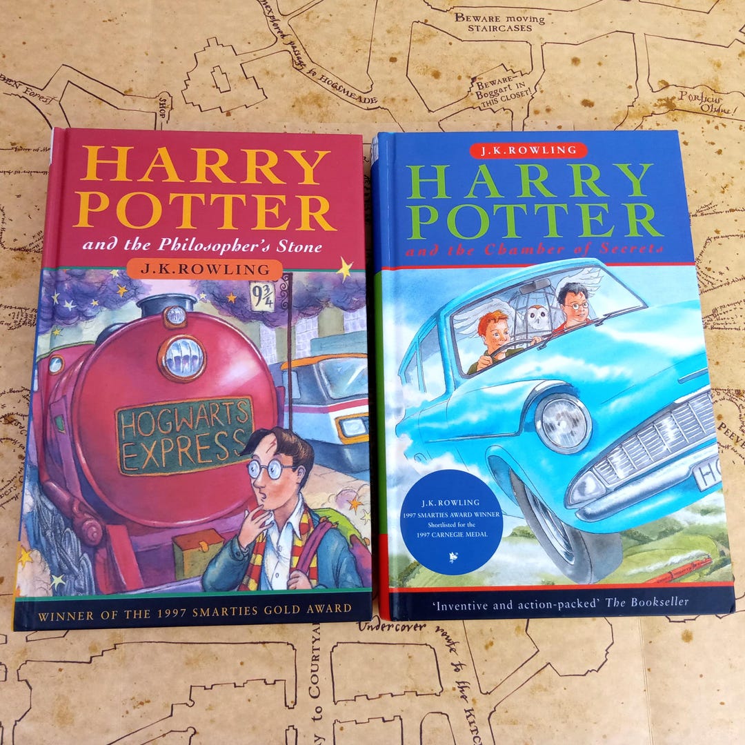 J K Rowling Harry Potter / Philosopher's Stone & Chamber of Secrets ...