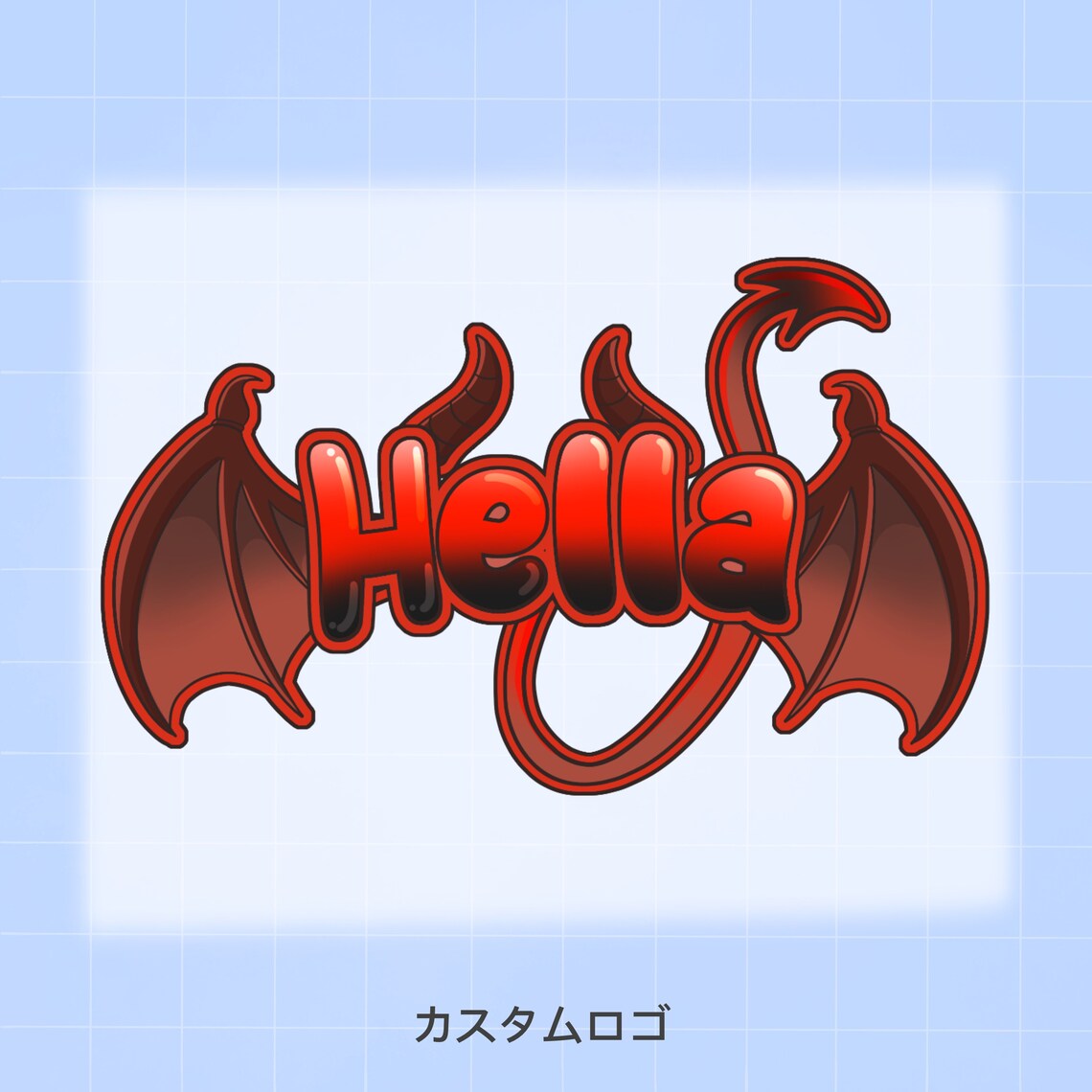 Vtuber Logo, Vtuber, Custom Vtuber Logo, Custom Logo, Vtuber Asset ...