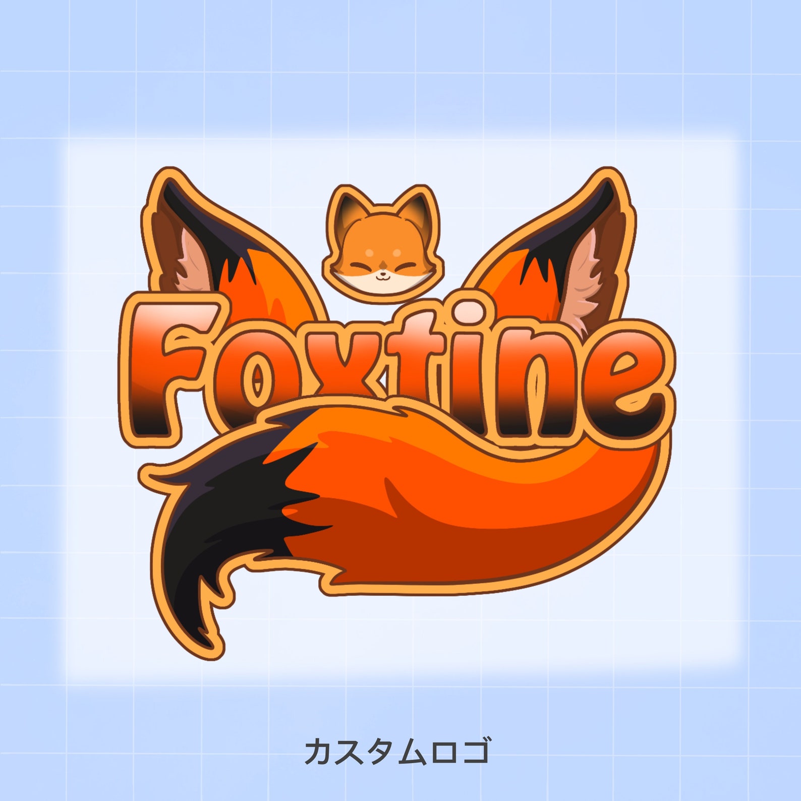 Vtuber Logo, Vtuber, Custom Vtuber Logo, Custom Logo, Vtuber Asset ...