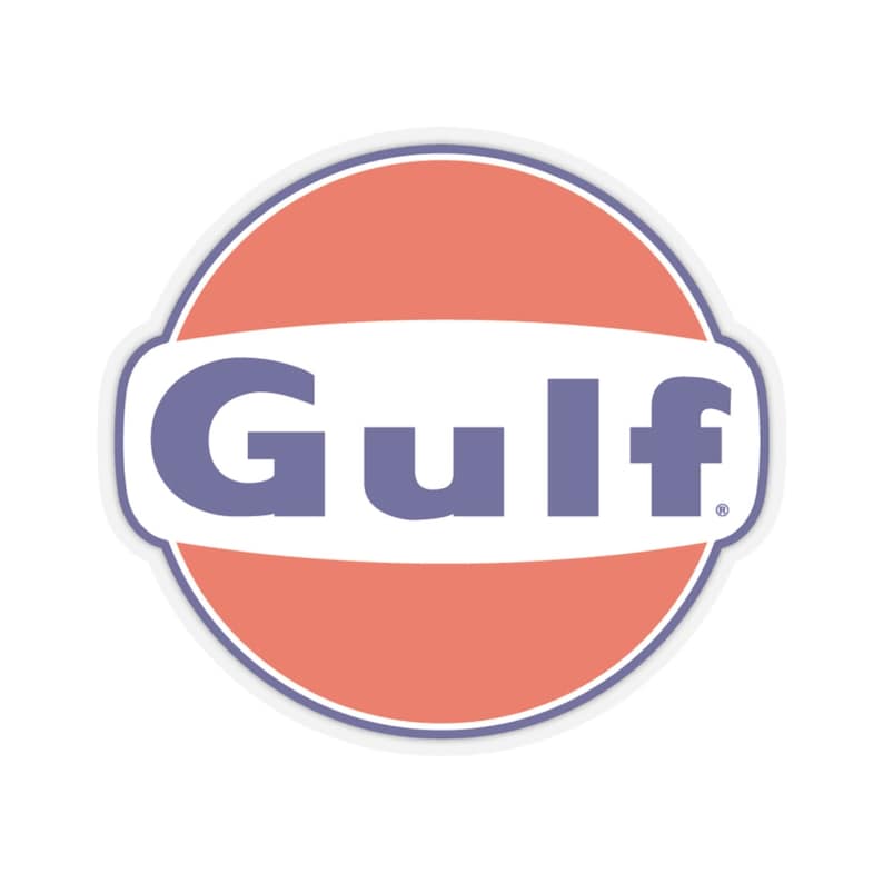 Classic Gulf Logo Sticker - Etsy