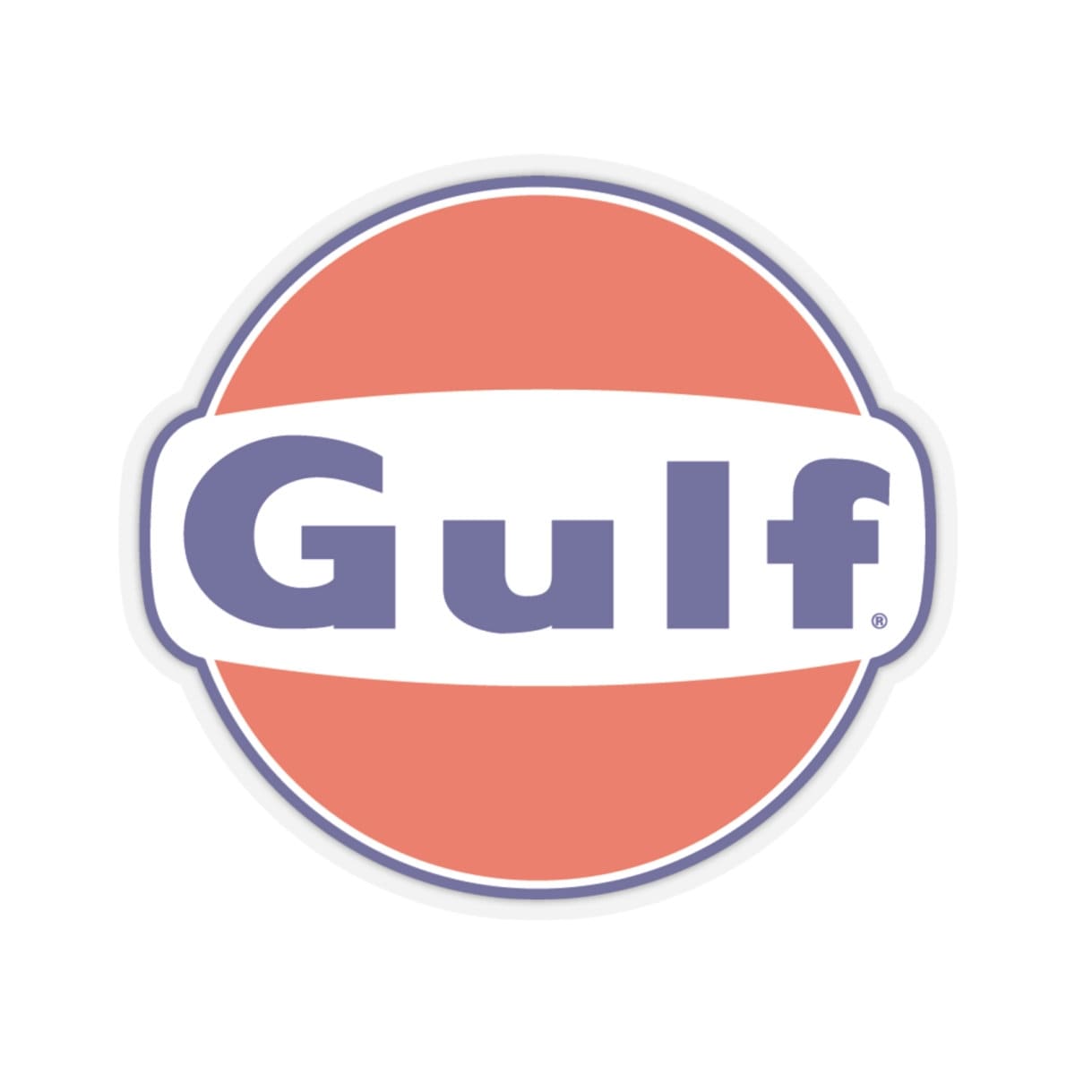 Classic Gulf Logo Sticker - Etsy