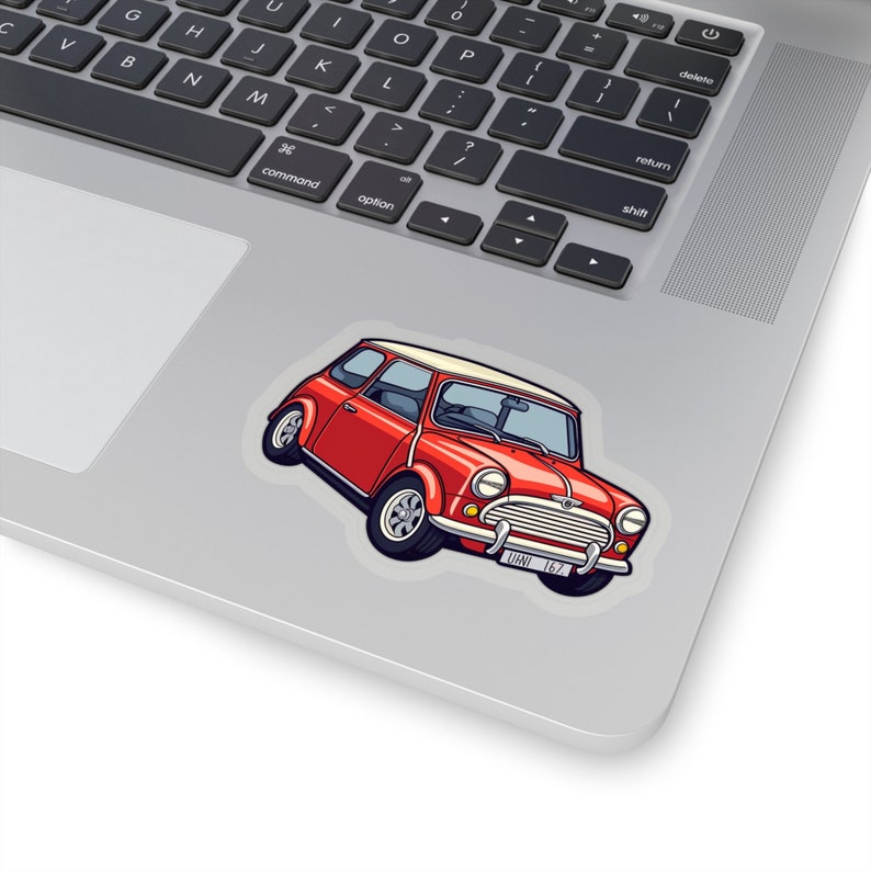 Vintage Mini Cooper Classic Sticker: Timeless Charm and British ...