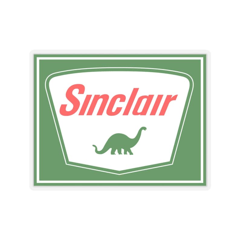 Sinclair Logo Sticker - Etsy