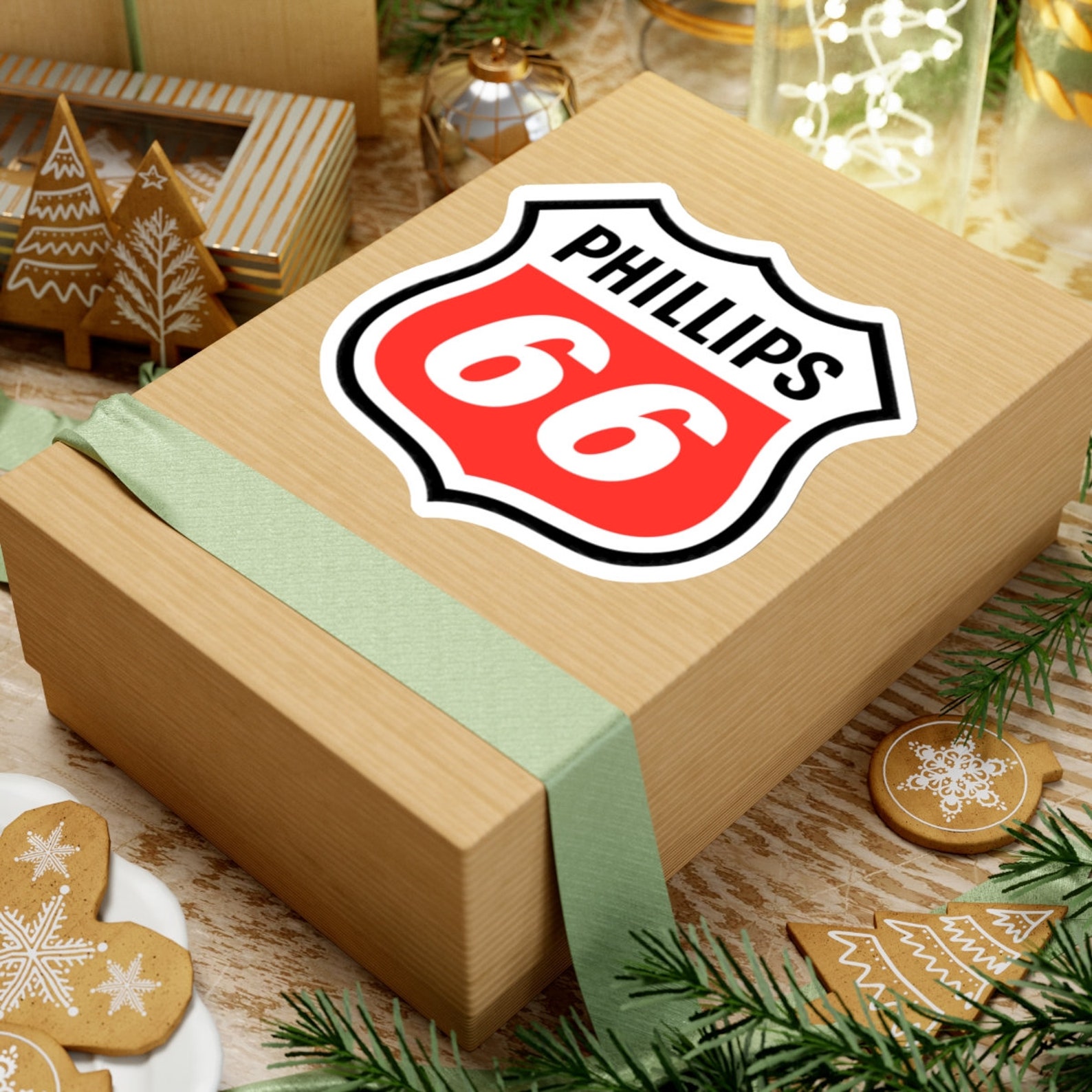 Vintage Phillips 66 Logo Sticker - Etsy