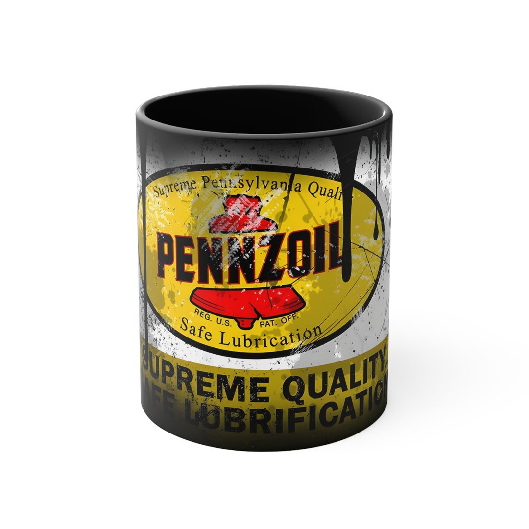 Pennzoil Vintage Motor Oil Mug: Classic Car Enthusiast Gift - Etsy