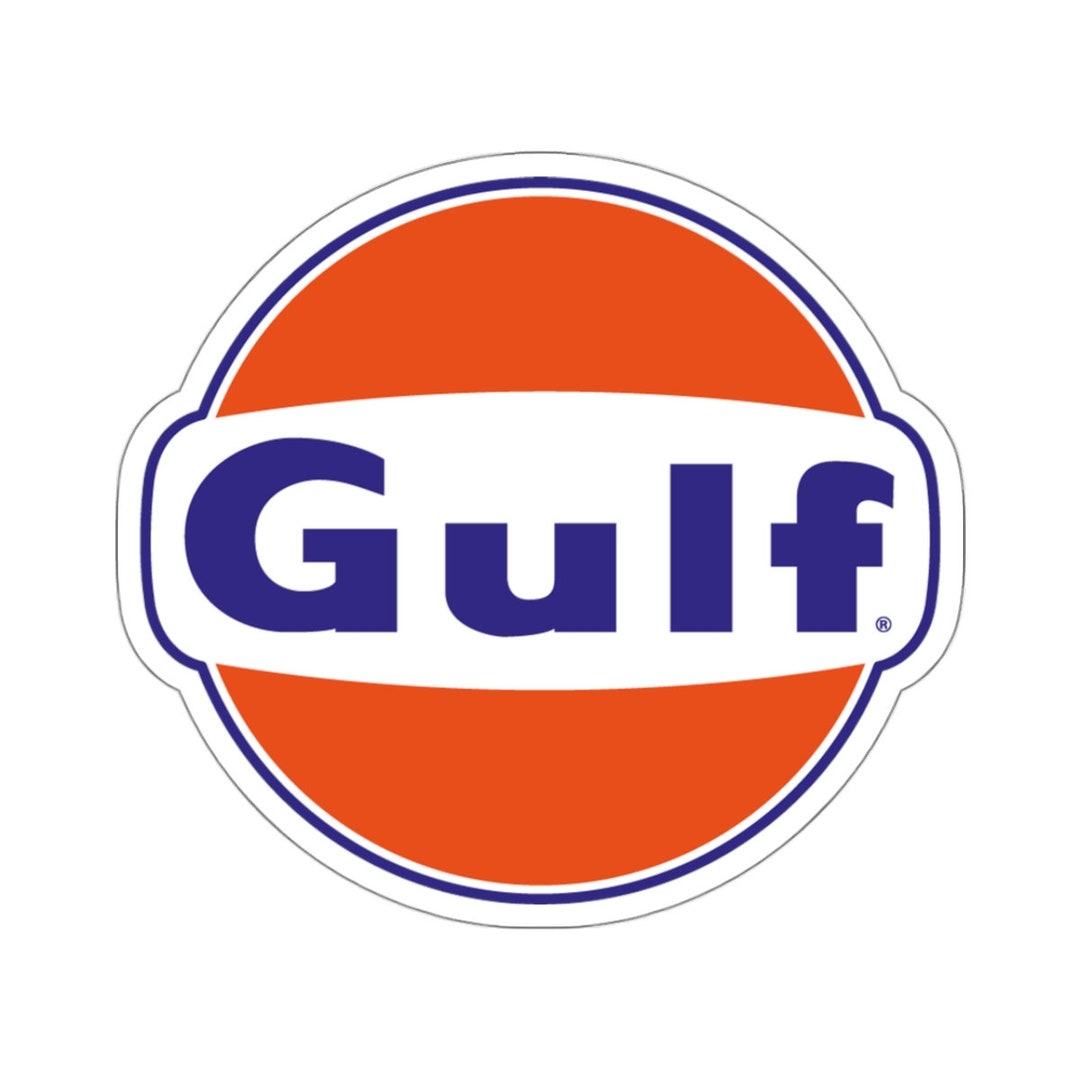Classic Gulf Logo Sticker - Etsy