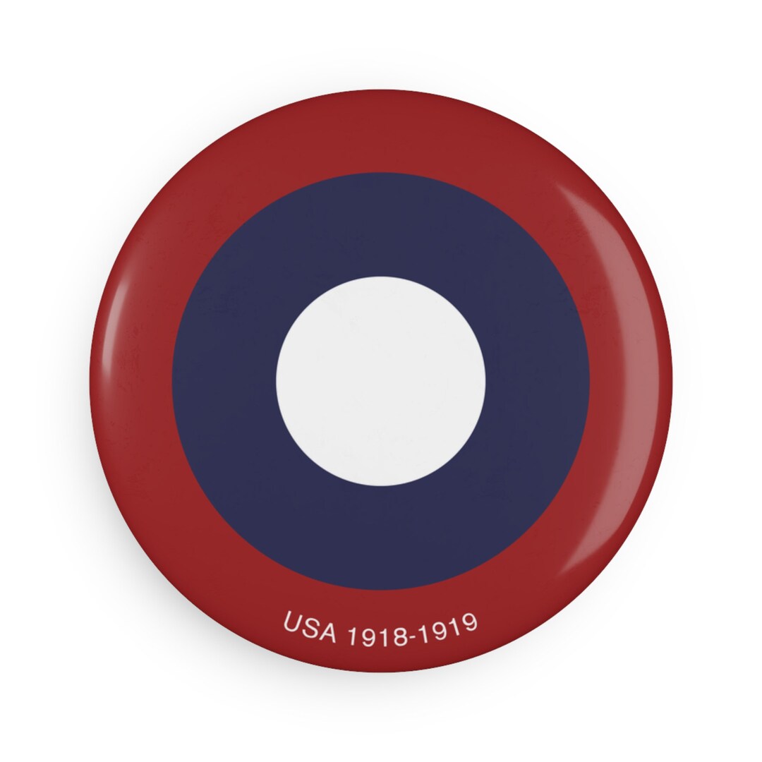 1918-1919 Classic USA Air Corps Roundel Magnet Authentic WWI Aviation ...