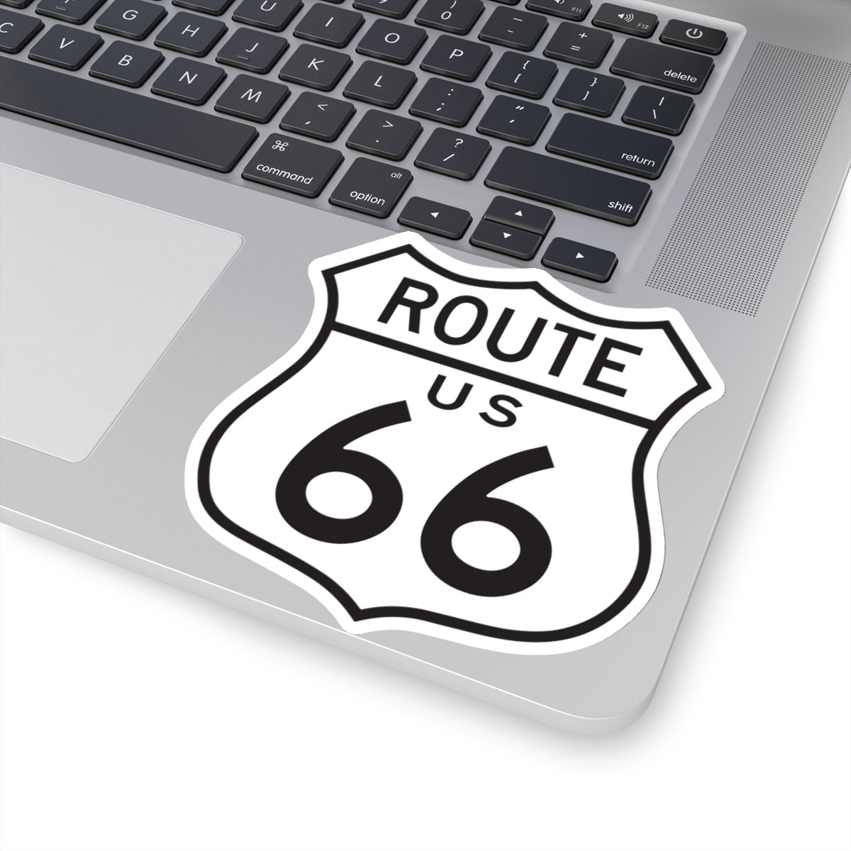Route 66 Sticker - Vintage Road Sign Decal, Classic American Highway ...