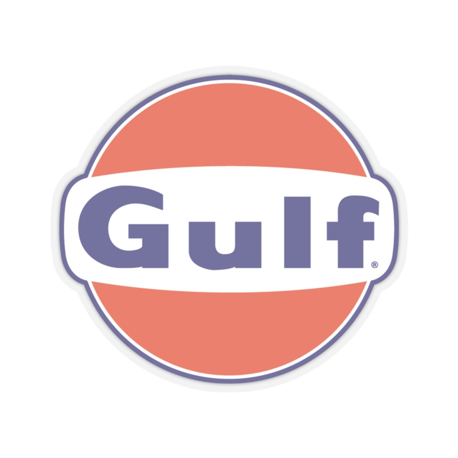 Classic Gulf Logo Sticker - Etsy