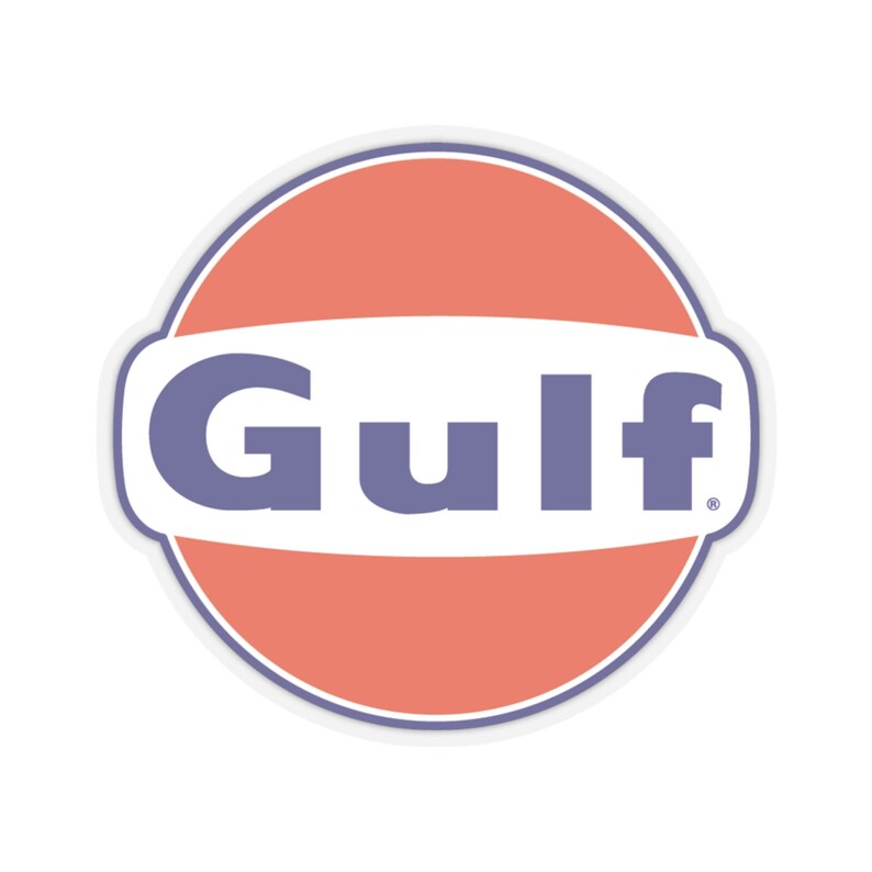 Classic Gulf Logo Sticker - Etsy