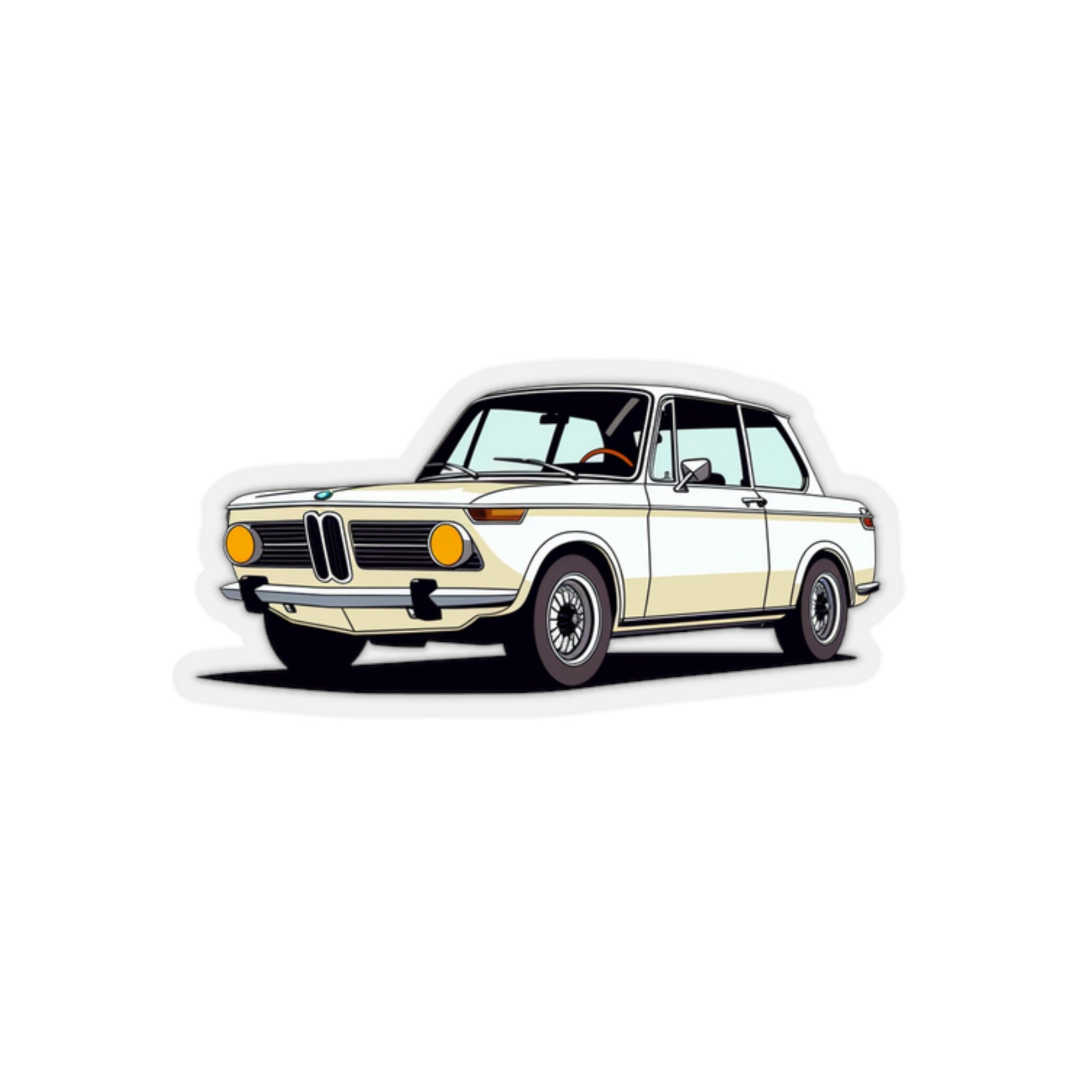 Classic BMW 2002 Sticker: Timeless Design and Thrilling Performance - Etsy