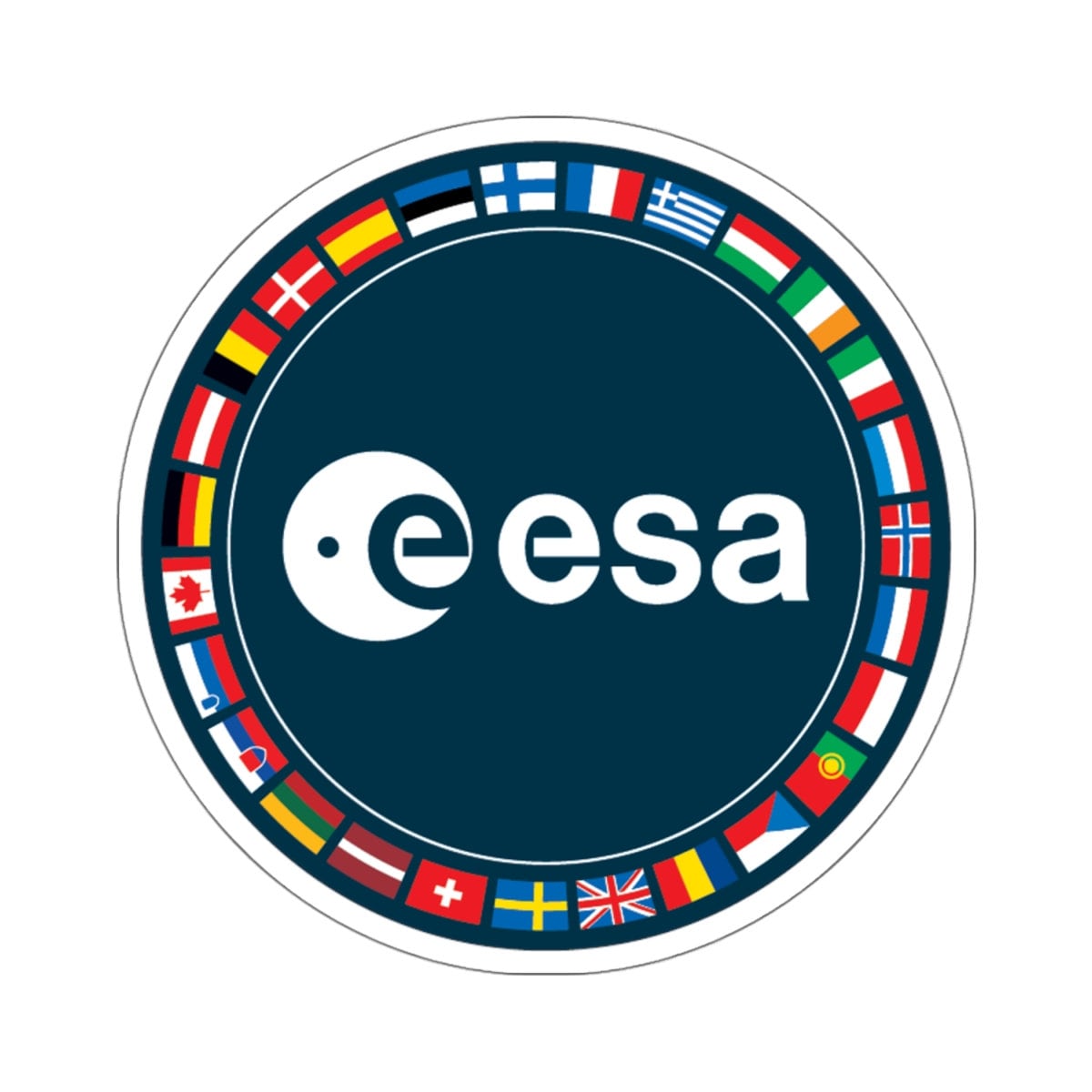 ESA Emblem: Symbol of European Space Excellence - Etsy