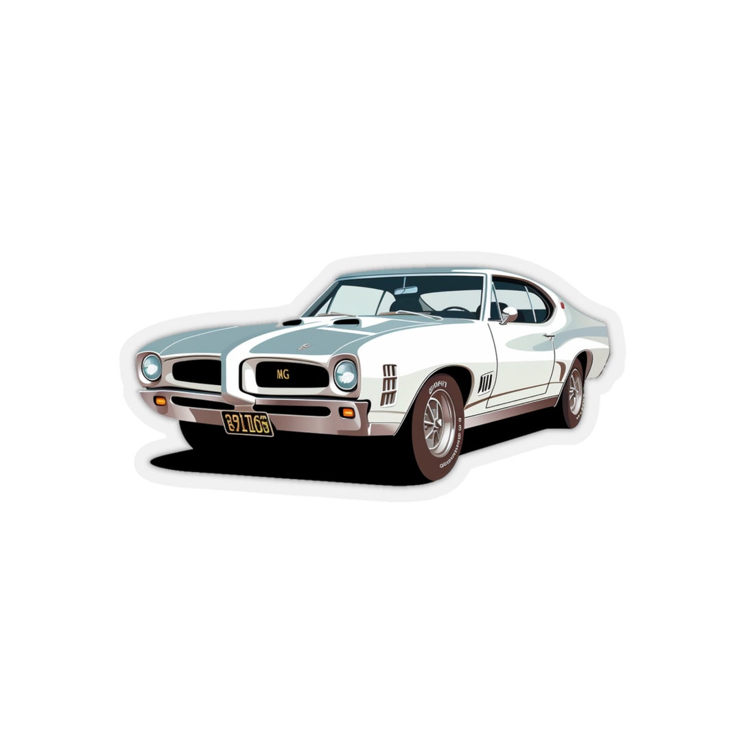 Classic Pontiac GTO Sticker: Legendary Power and Style - Etsy