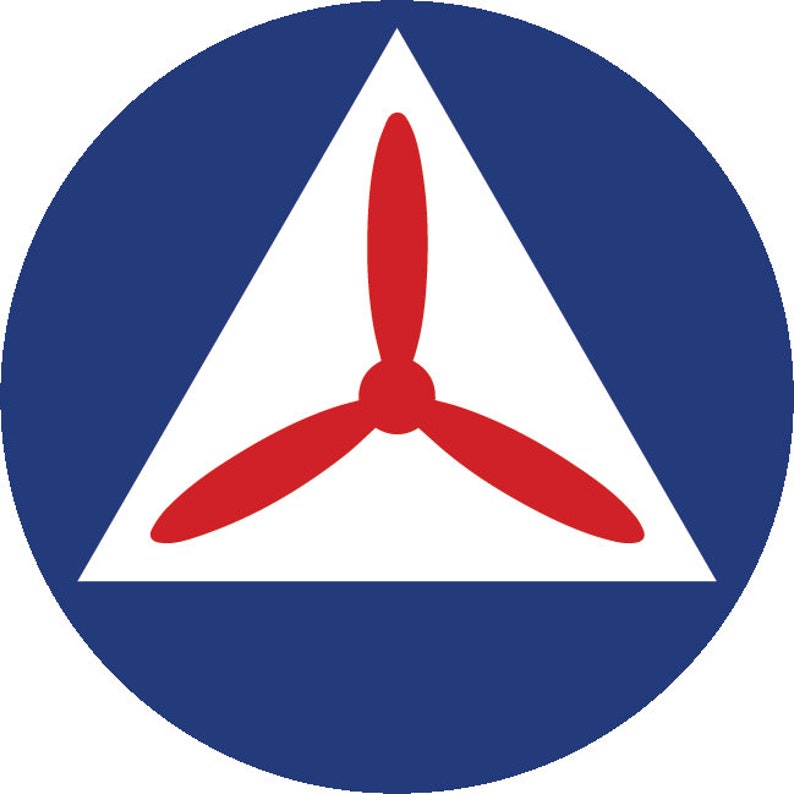 Civil Air Patrol Roundel Insignia, Aircraft Memorabilia, for Scale ...