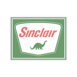 Sinclair Logo Sticker - Etsy