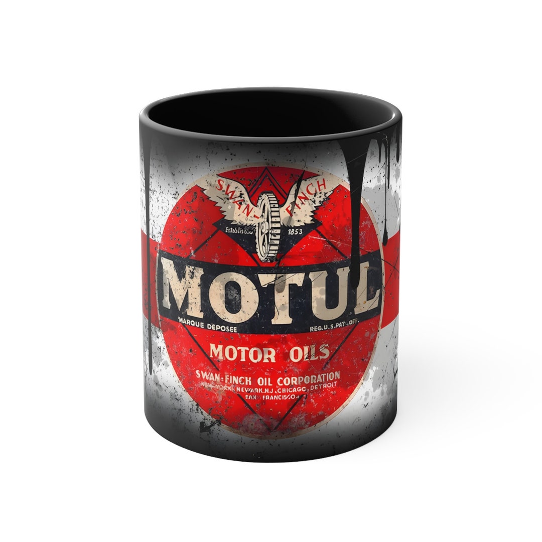 Retro Motul Motor Oils Mug - Vintage Automotive Gift for Car ...