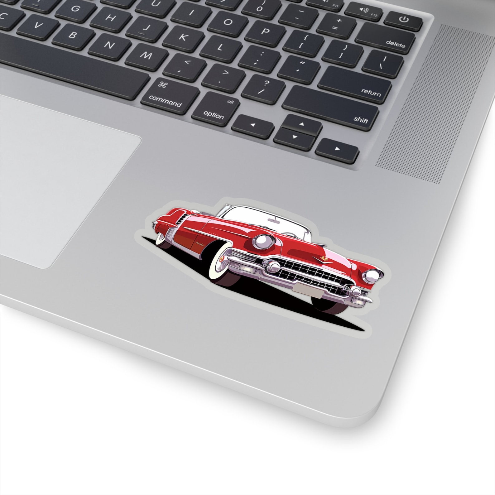 Vintage Retro Cadillac Eldorado Sticker: Classic Car Charm for ...