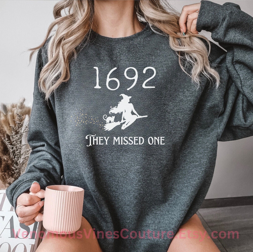 1692 Witch, Salem Witch, Witch Sweatshirt, Unisex Sweatshirt, Salem ...